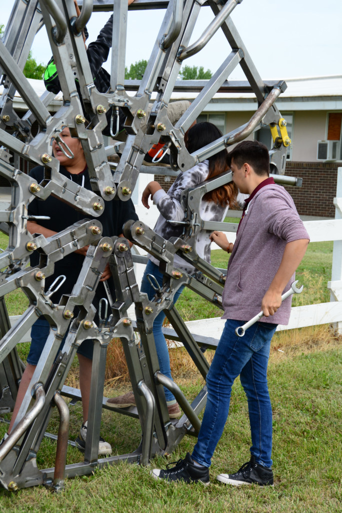 Building a Bridge - St. Labre Indian School