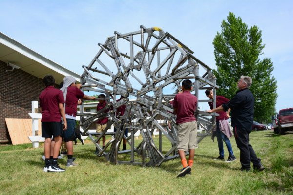 Building a Bridge - St. Labre Indian School
