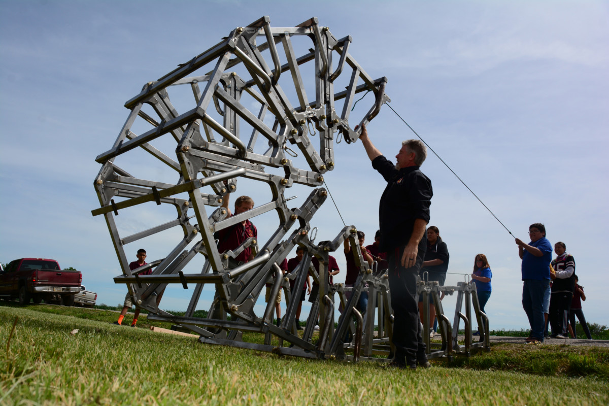 Building a Bridge - St. Labre Indian School