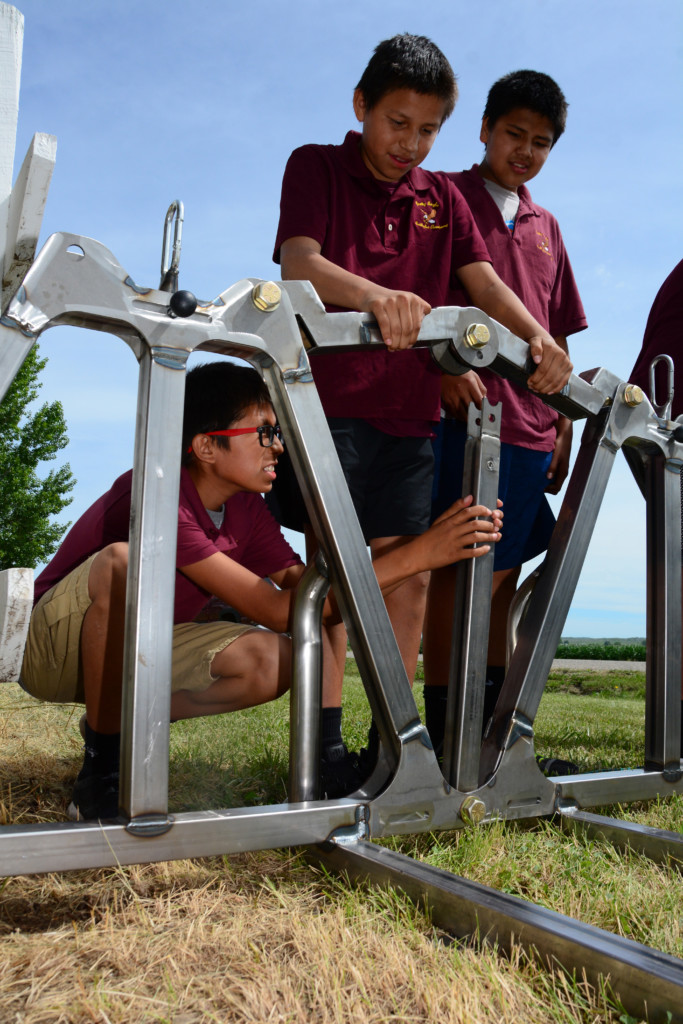 Building a Bridge - St. Labre Indian School
