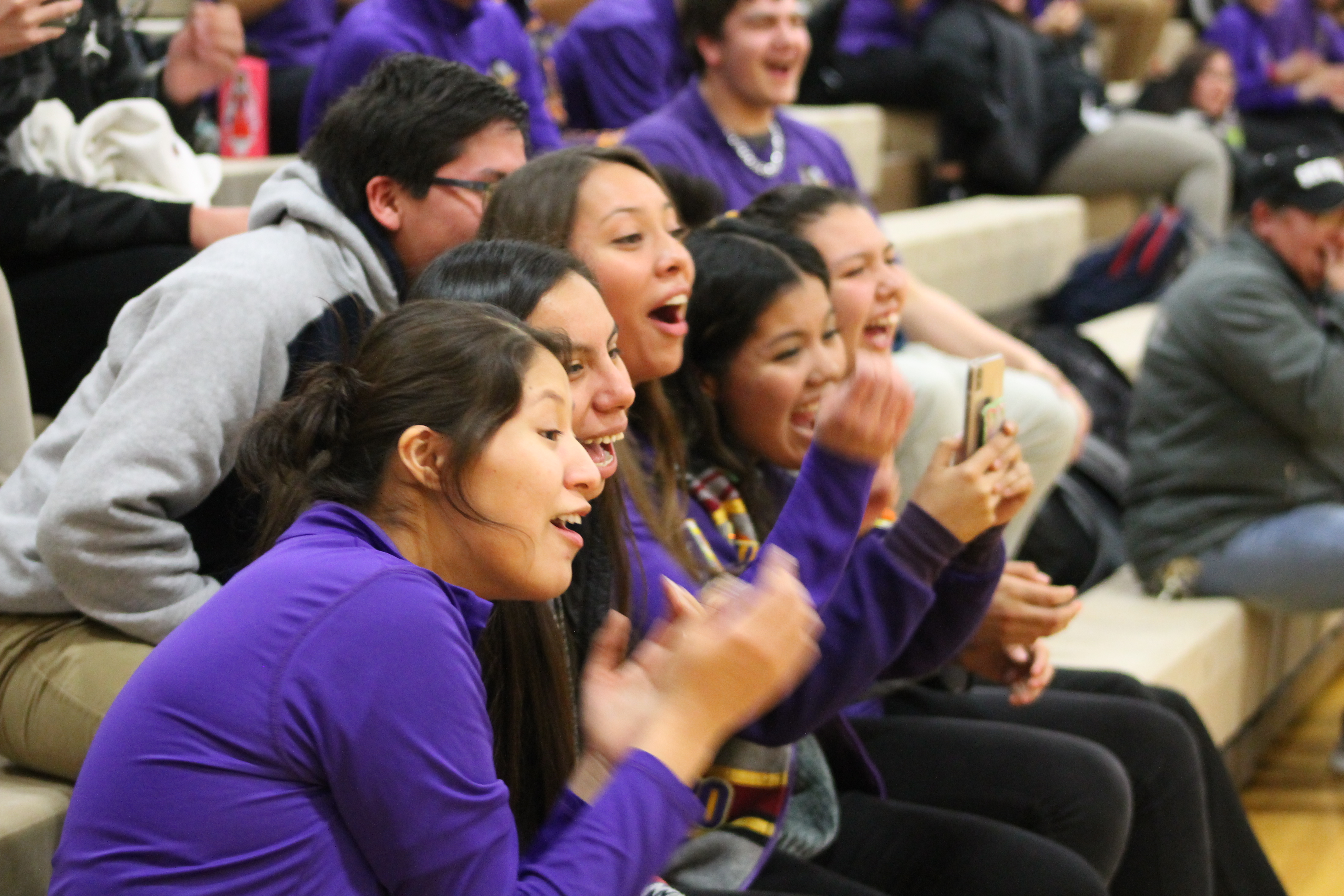 Pep Assembly Fun - St. Labre Indian School